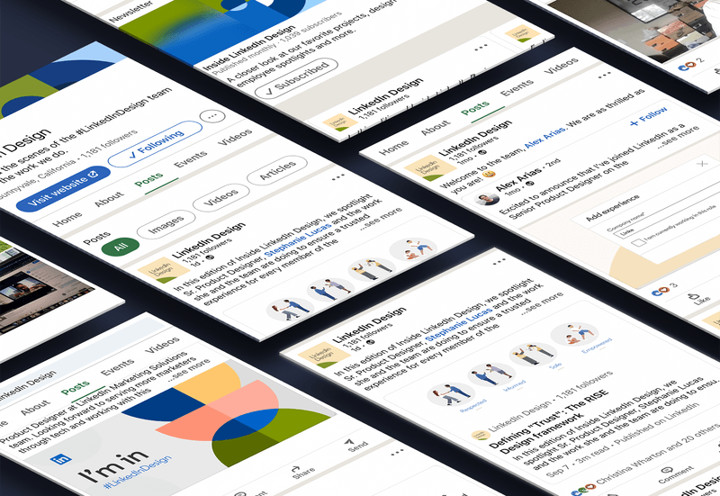 Home · LinkedIn Design